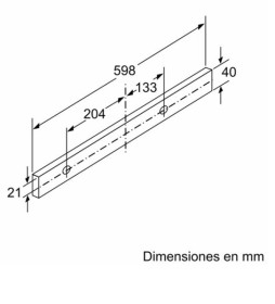 Bosch DFS067A51 - Campana Telescópica 60cm 4 potencias Clase A Inox ...