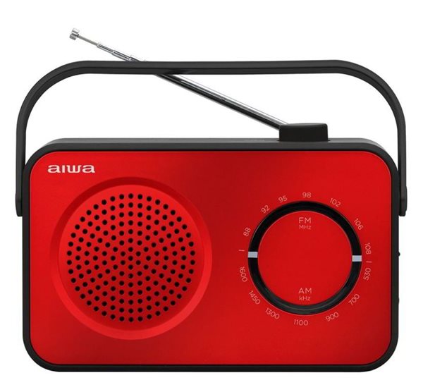 Aiwa R-190RD - Rádio Portátil Analógico AM/FM Antena Telescópica ...