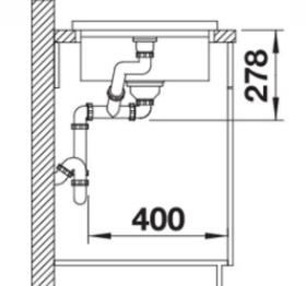 Blanco 525343 - Fregadero ADON XL 6 S 1 Cubeta + Escurridor Reversible ...
