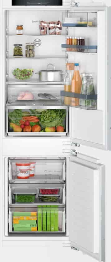 Bosch KIN86VFE0 - Frigorífico combi integrado 177.2 x 54.1 cm Puerta ...