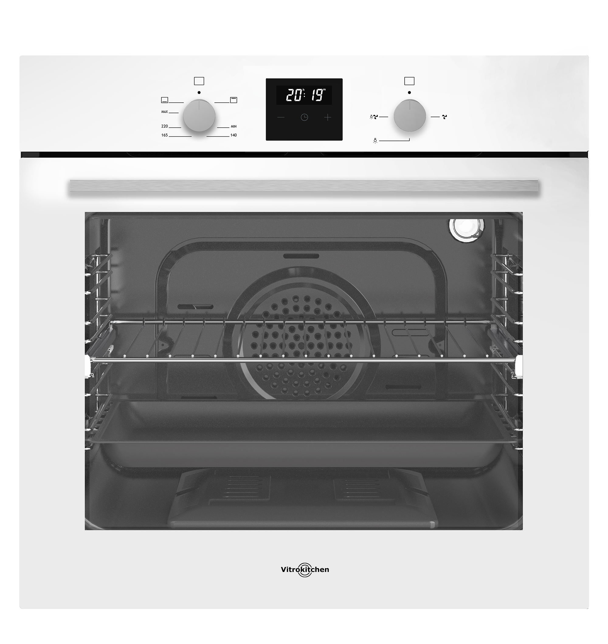 Vitrokitchen HG602BB - Horno Gas Butano + Grill 60 Litros Blanco ...