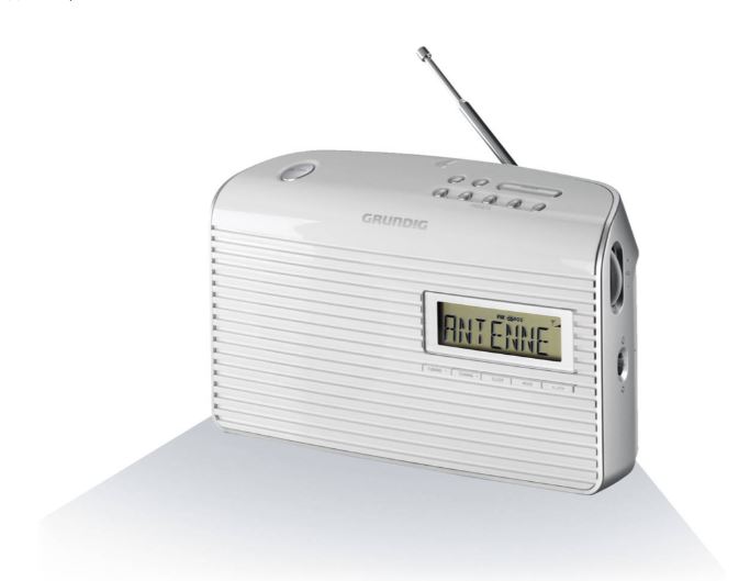 Grundig MUSICBOY61WH - Radio AM/FM con pilas Jack 3.5mm · Comprar ...