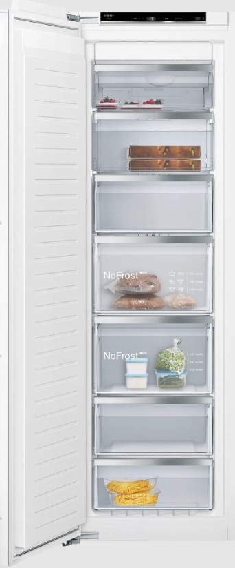 Siemens GI81NACE0 - Congelador integrable de 177.2 x 55.8 cm NoFrost ...