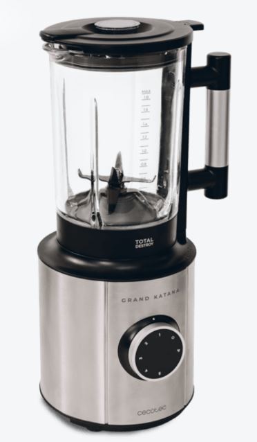 Cecotec 3983 - Batidora de Vaso Grand Katana 2700 W Total Destroy 1,8 ...