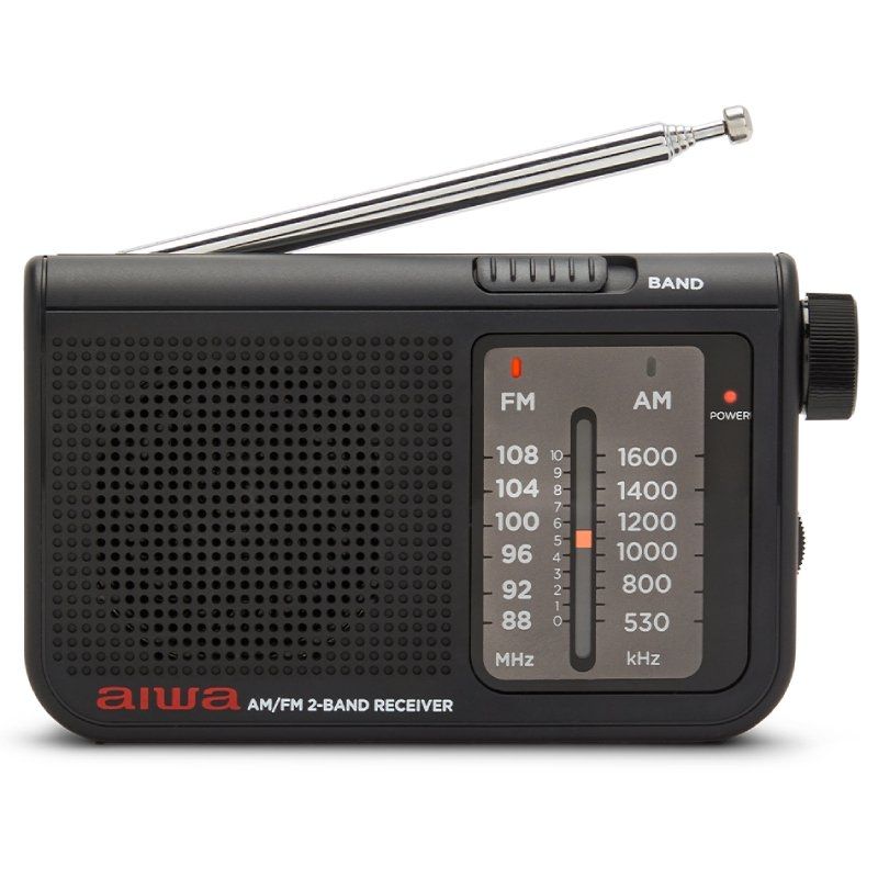 Aiwa RS-55BK - Radio portátil pequeña AM/FM en color negro · Comprar ...