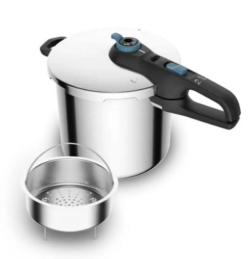 Tefal P2584401 - Olla a Presión de 8 Litros con 5 Niveles de Seguridad ...
