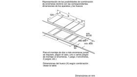 Bosch *DISCONTINUADO* PRA3A6D70 - Placa de Gas Natural Wok Dominó 30cm ...