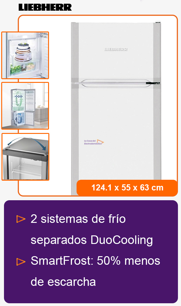 Frigorífico Liebherr Cte 2131 001 26 12000281 · Comprar ...